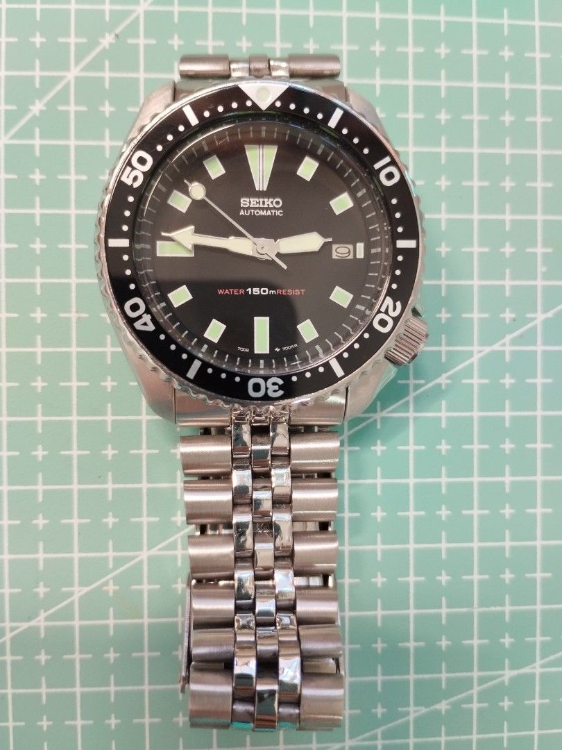 Seiko diver watch 7002, Luxury, Watches on Carousell