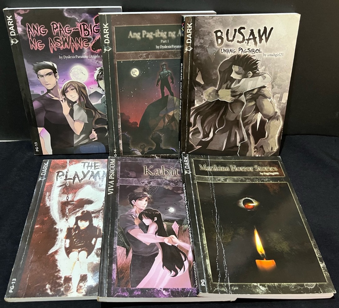 Set of Six (6) Dark Series Local Ghost Story Booklets on Carousell