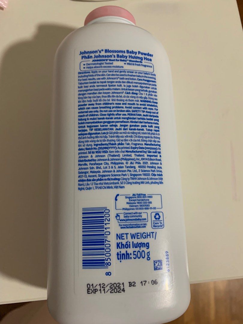 Shampoo, Johnson powder, diaper cream, Babies & Kids, Bathing ...