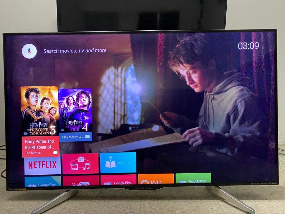 SHARP 46 inch Android led tv, TV & Home Appliances, TV & Entertainment, TV on Carousell