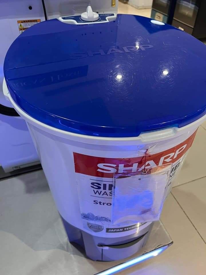 SHARP WASHING MACHINE AND DRYER (SINGLE AND TWIN TUB), TV & Home ...