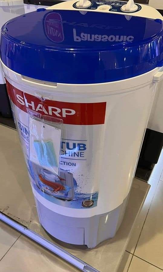 SHARP WASHING MACHINE AND DRYER (SINGLE AND TWIN TUB), TV & Home ...