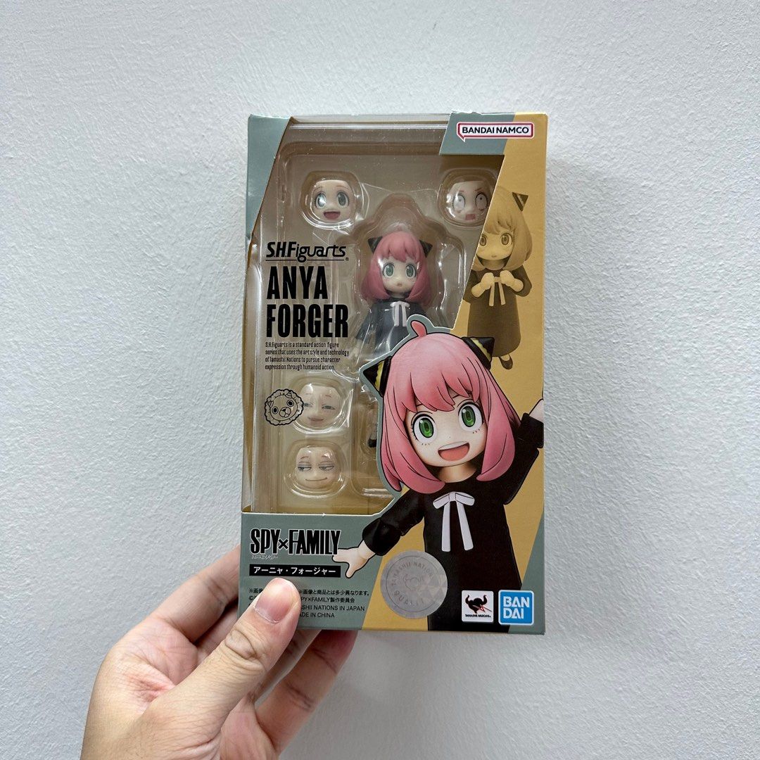 Shf Spy x Family S.H.Figuarts Anya Forger, Hobbies & Toys, Toys & Games ...