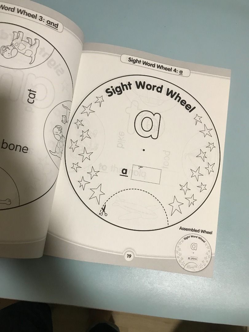 Sight Words Wheel Scholastic, Hobbies & Toys, Books & Magazines ...