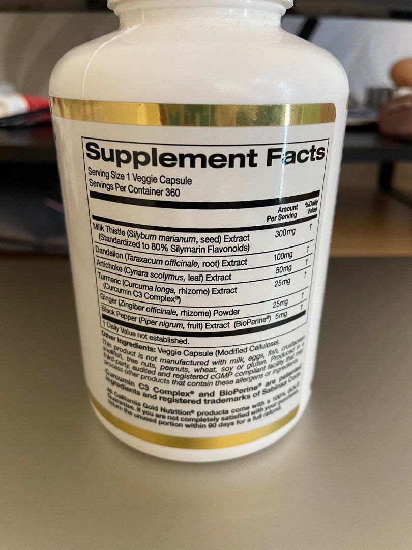 Silymarin complex supports liver health, Health & Nutrition, Health ...