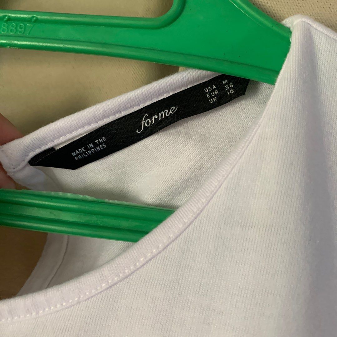 simple white top on Carousell