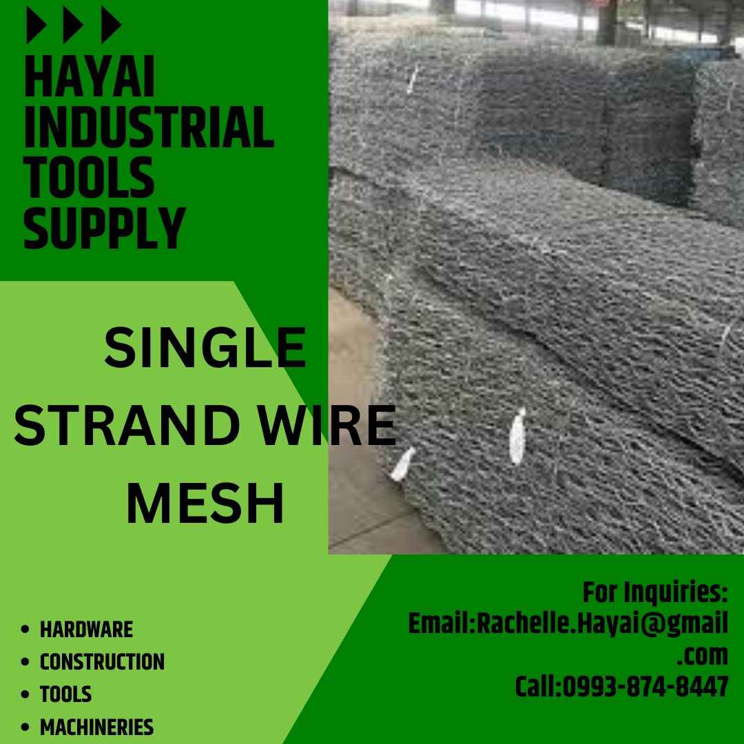 SINGLE STRAND WIRE MESH, Commercial & Industrial, Industrial Equipment ...