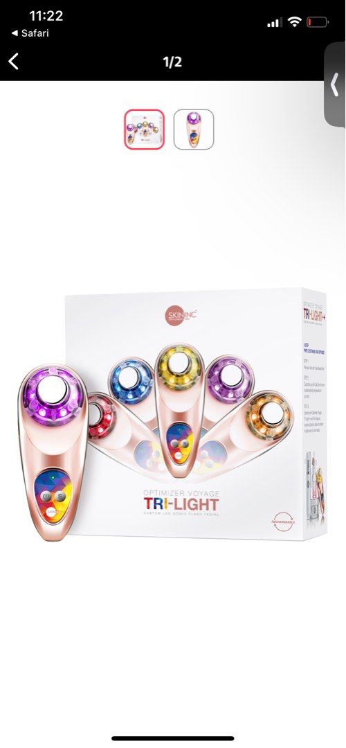 Skin Inc Tri Light, Beauty & Personal Care, Face, Face Care on Carousell