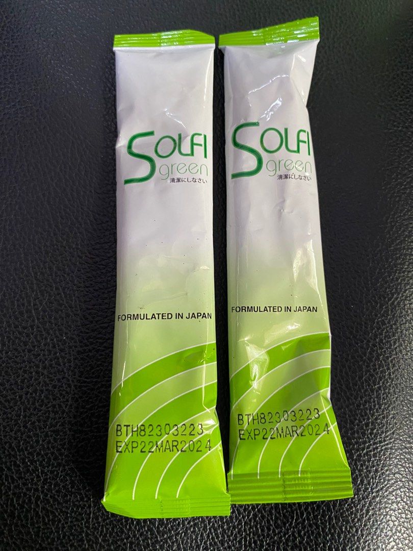 SOLFI GREEN MIXED FRUITS AND VEGETABLES POWDER DRINK on Carousell