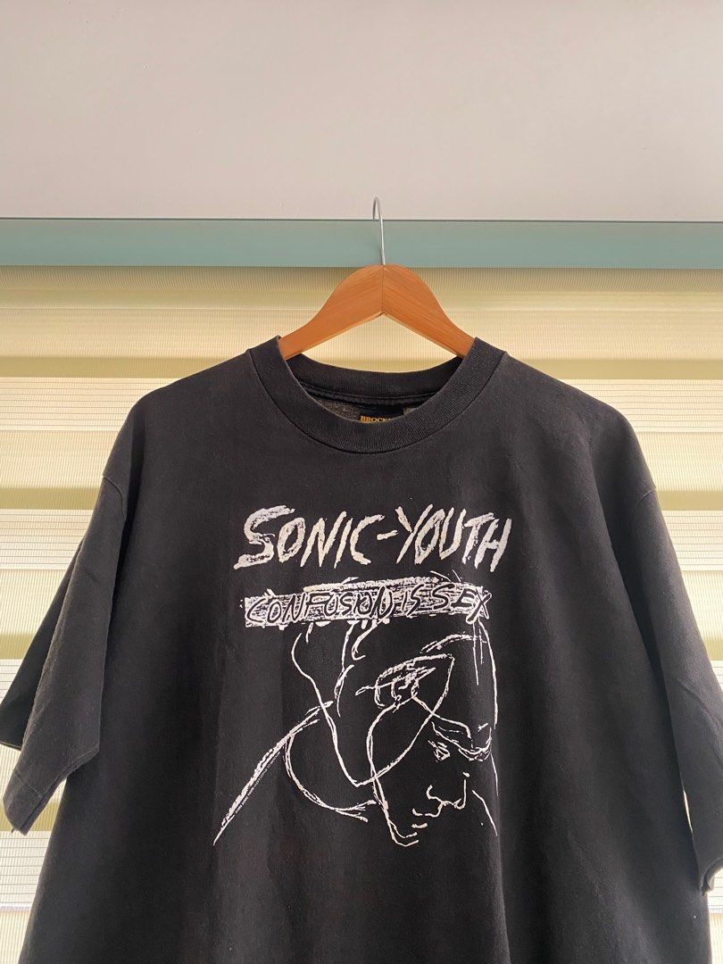Sonic Youth 1995 Confusion Is Sex” Mens Fashion Tops And Sets Tshirts And Polo Shirts On Carousell