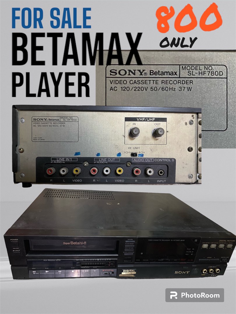 SONY BETAMAX PLAYER on Carousell