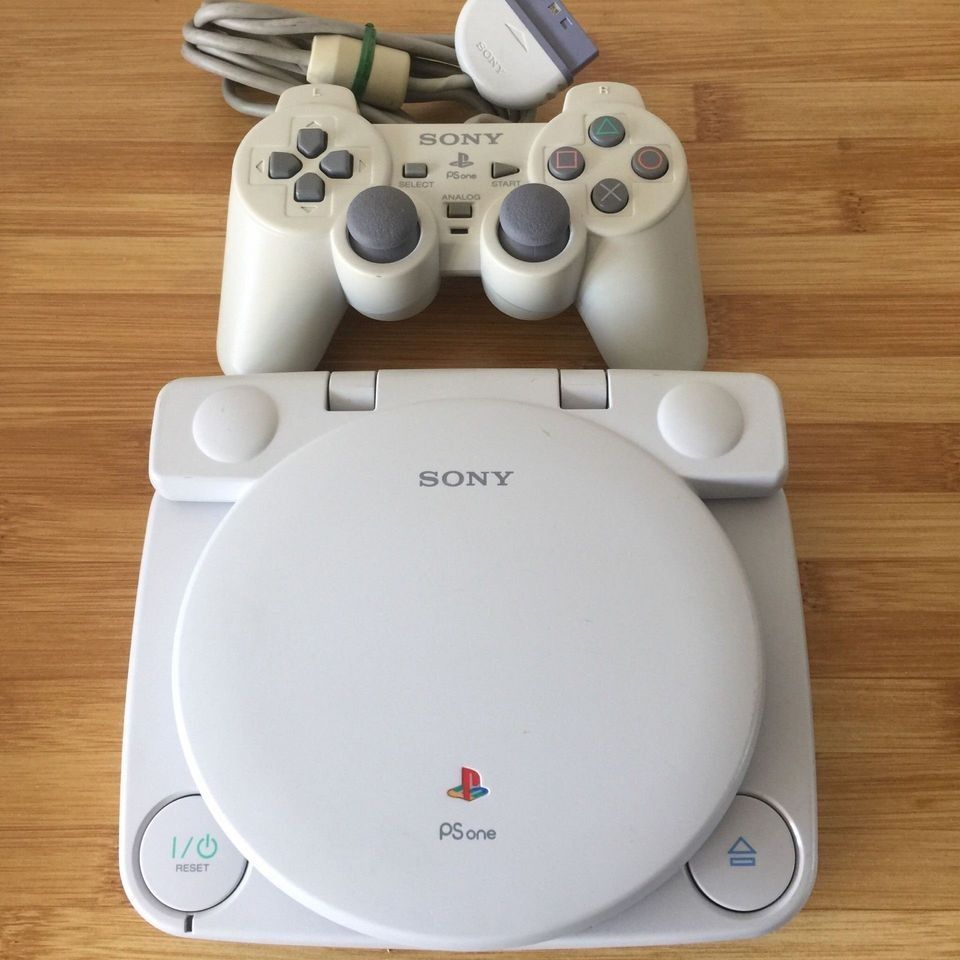 SONY PSone PS1 with LCD Mon, 電子遊戲, 電子遊戲機, PlayStation - Carousell