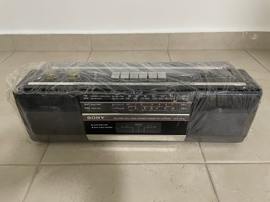 Sony Stereo Cassette Player CFS-210S, Hobbies & Toys, Memorabilia ...