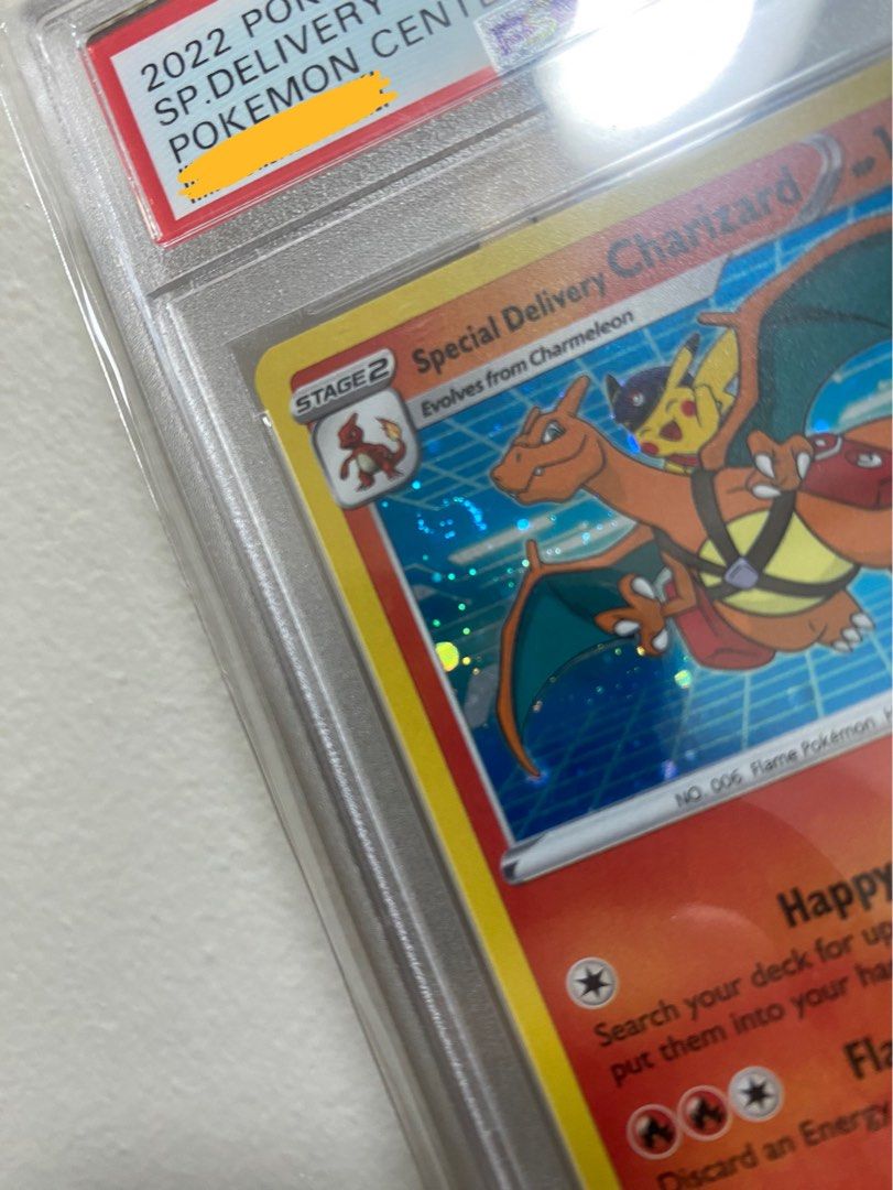 [SWIRL] Special Delivery Charizard PSA 9 | Pokemon 151, Paldea Evolved ...