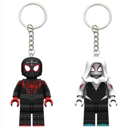 Spiderman Lego Keychains, Hobbies & Toys, Toys & Games on Carousell