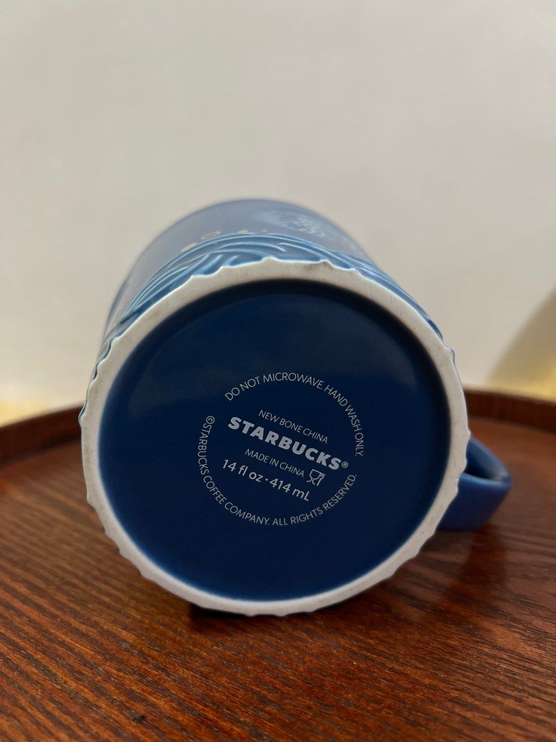 Starbucks Blue Big Mug on Carousell