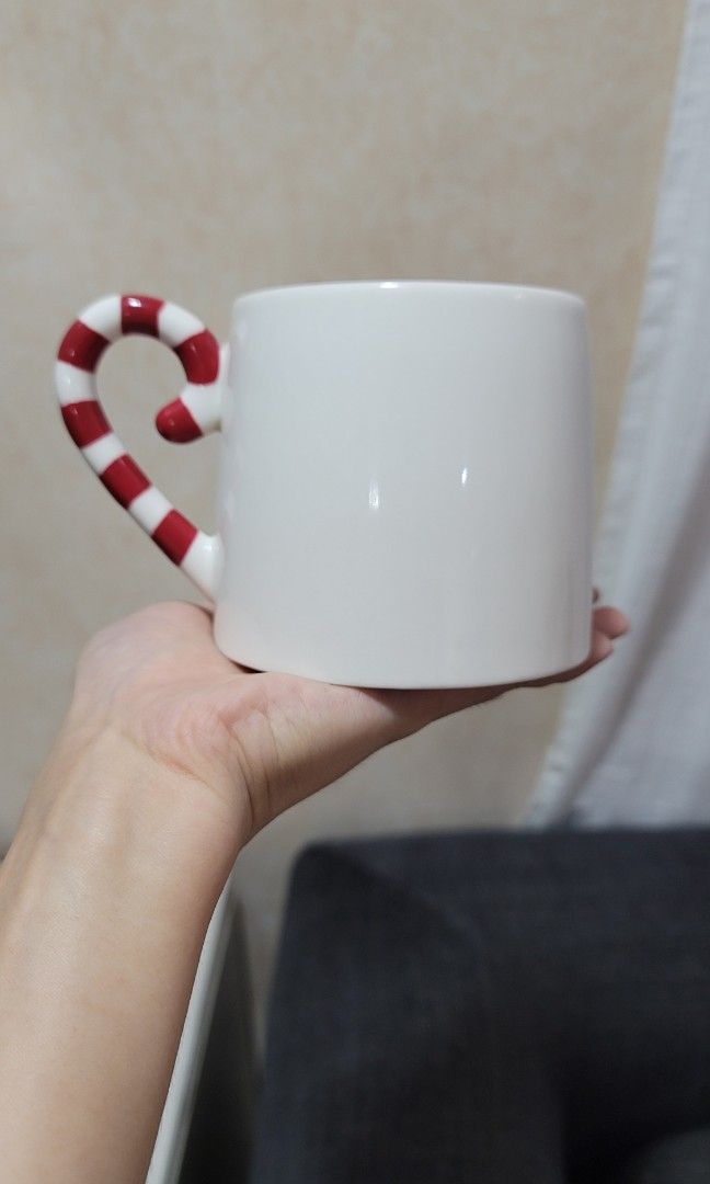 Starbucks Candy Cane Handle Mug on Carousell