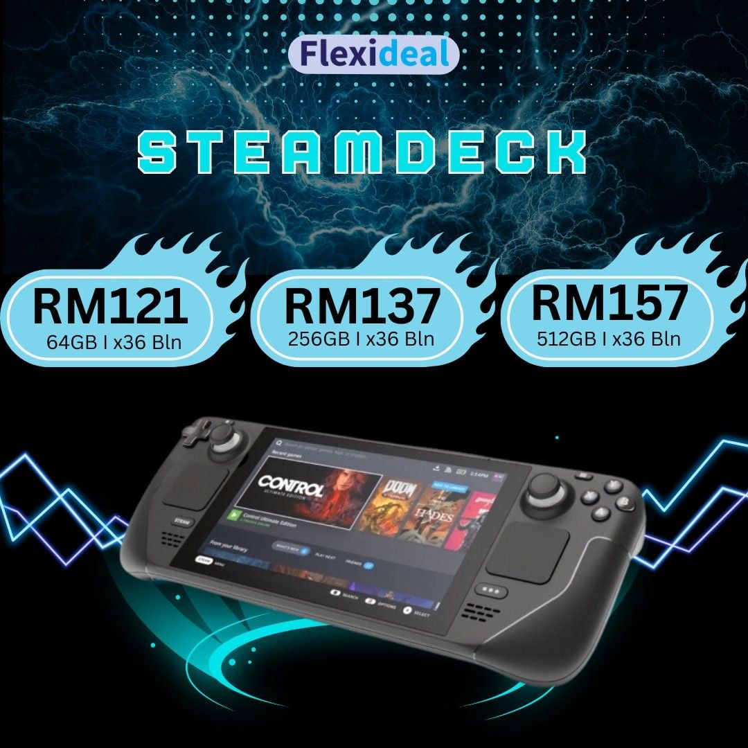 STEAMDECK, Video Gaming, Video Game Consoles, Others on Carousell
