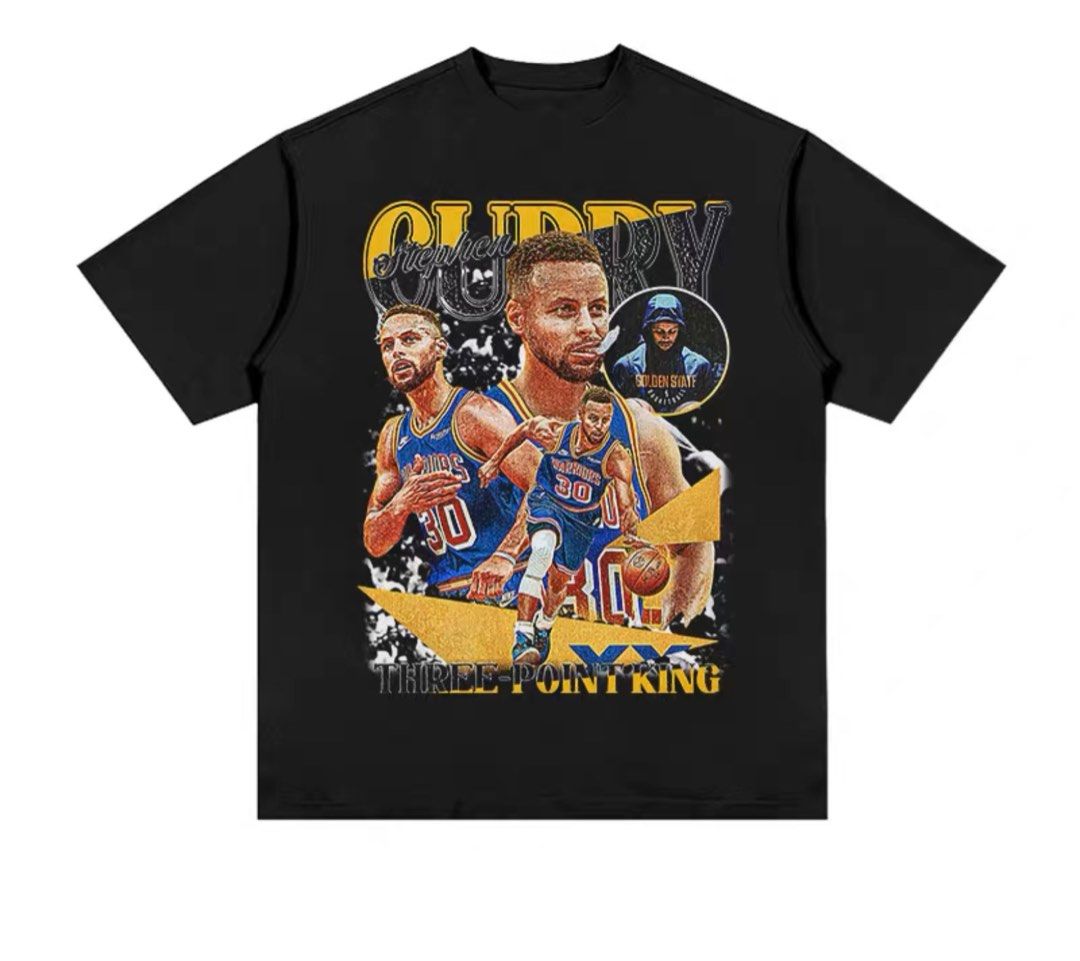 Stephen Curry Vintage Tee, Men's Fashion, Activewear on Carousell