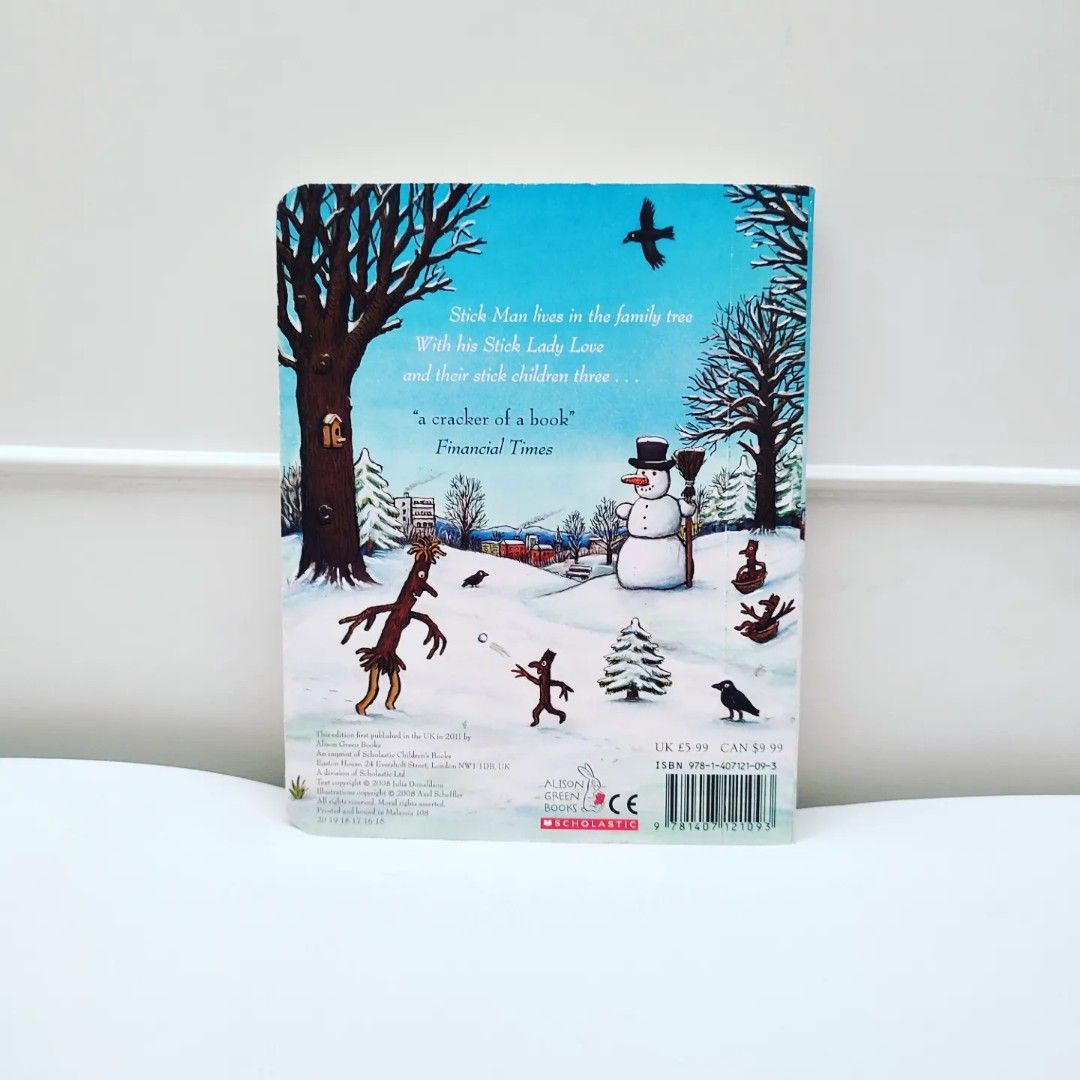 Stick Man Board Book Julia Donaldson on Carousell
