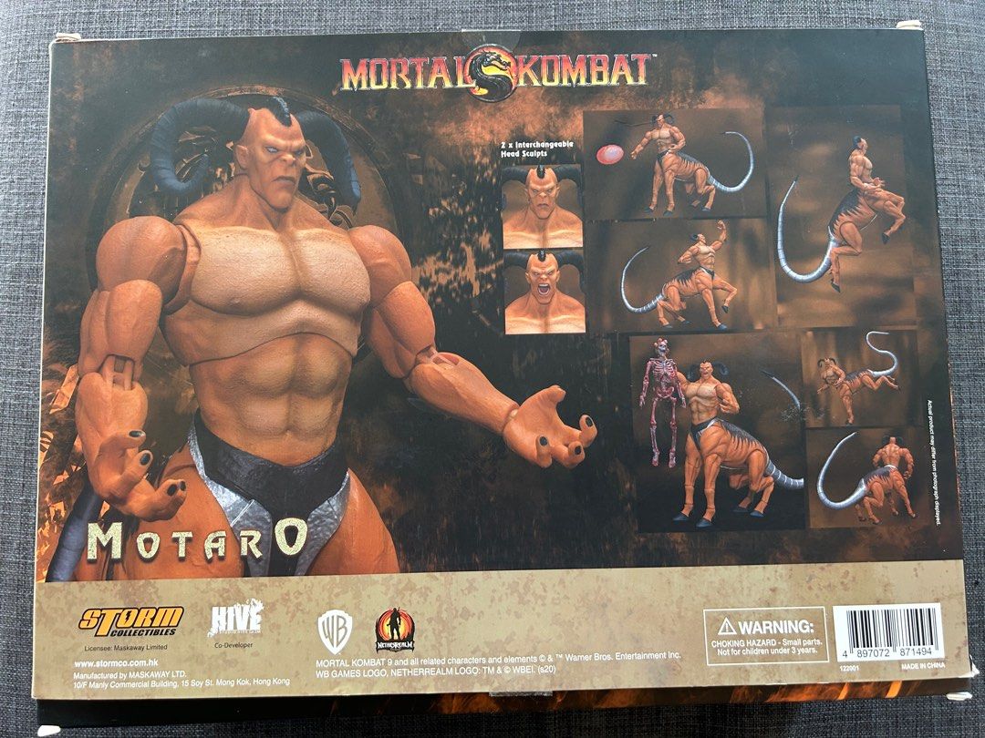 Storm Collectibles 1/12 Scale Mortal Kombat Motaro Action Figure ...