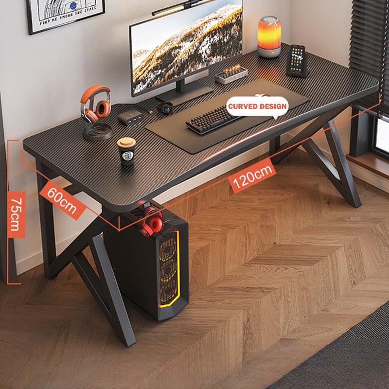 Strong carbon fibre texture performance gaming table, Furniture & Home ...