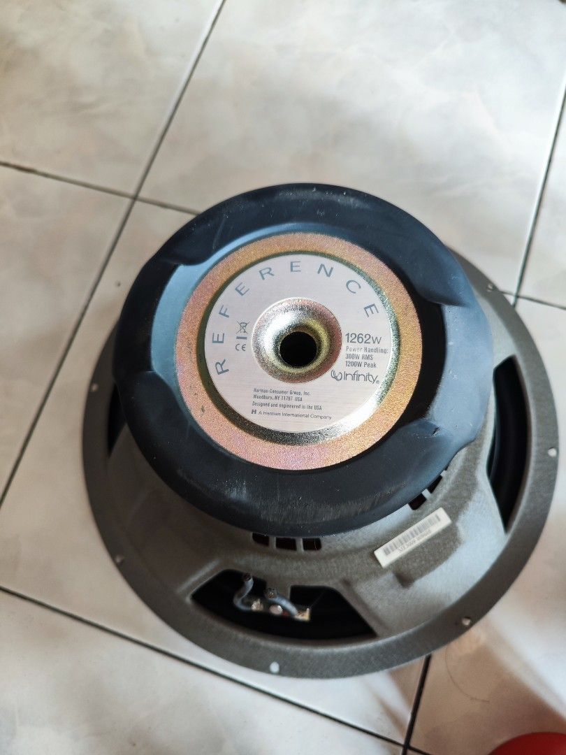 Subwoofer 12-inch Double Coils Infinity REFERENCE 1262W on Carousell