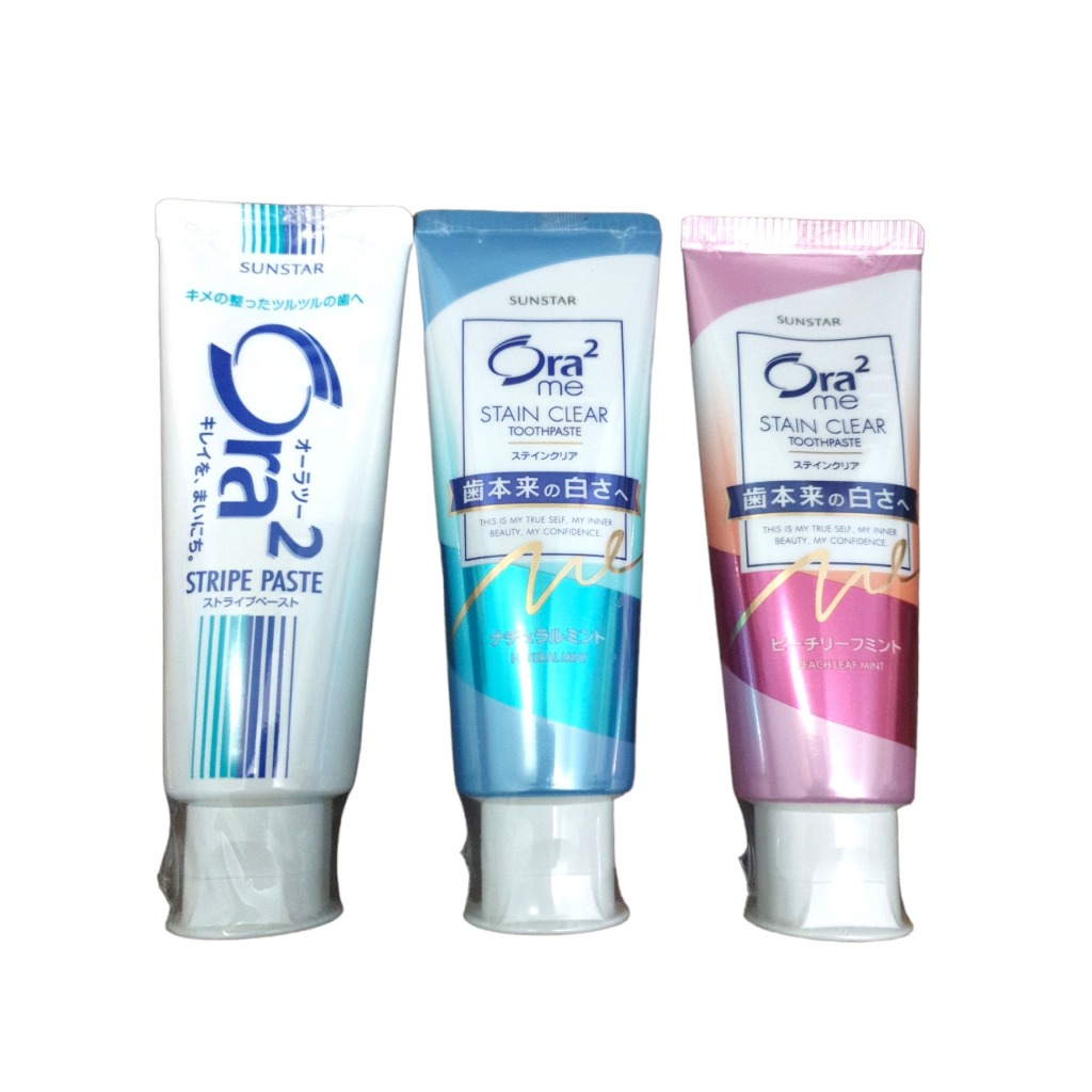 SUNSTAR ORA2 STRIPE | STAIN CLEAR PREMIUM TOOTHPASTE | Made in Japan on ...