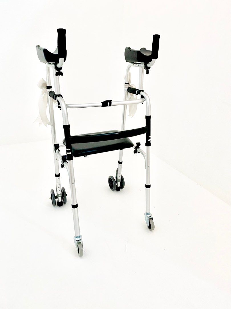 Supportive Walker with Wheels for Elderly and Rehabilitation, Health ...