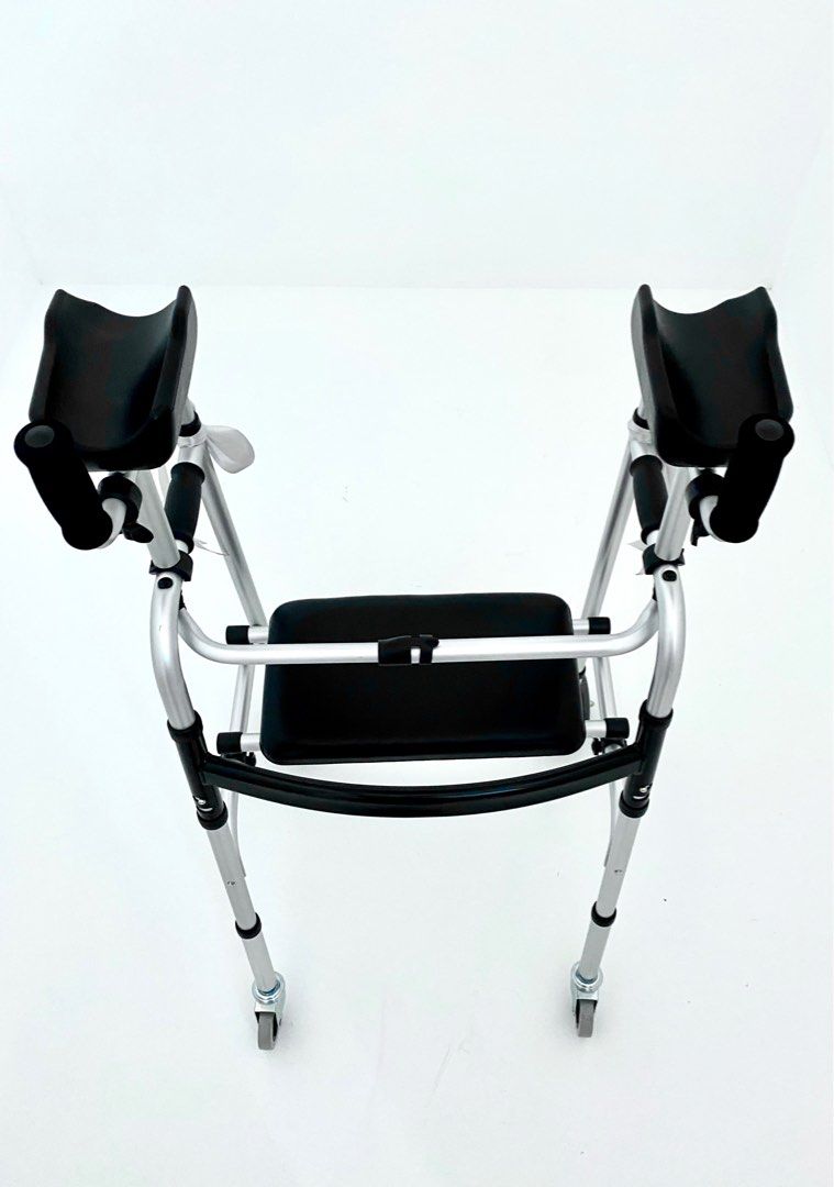 Supportive Walker with Wheels for Elderly and Rehabilitation, Health ...