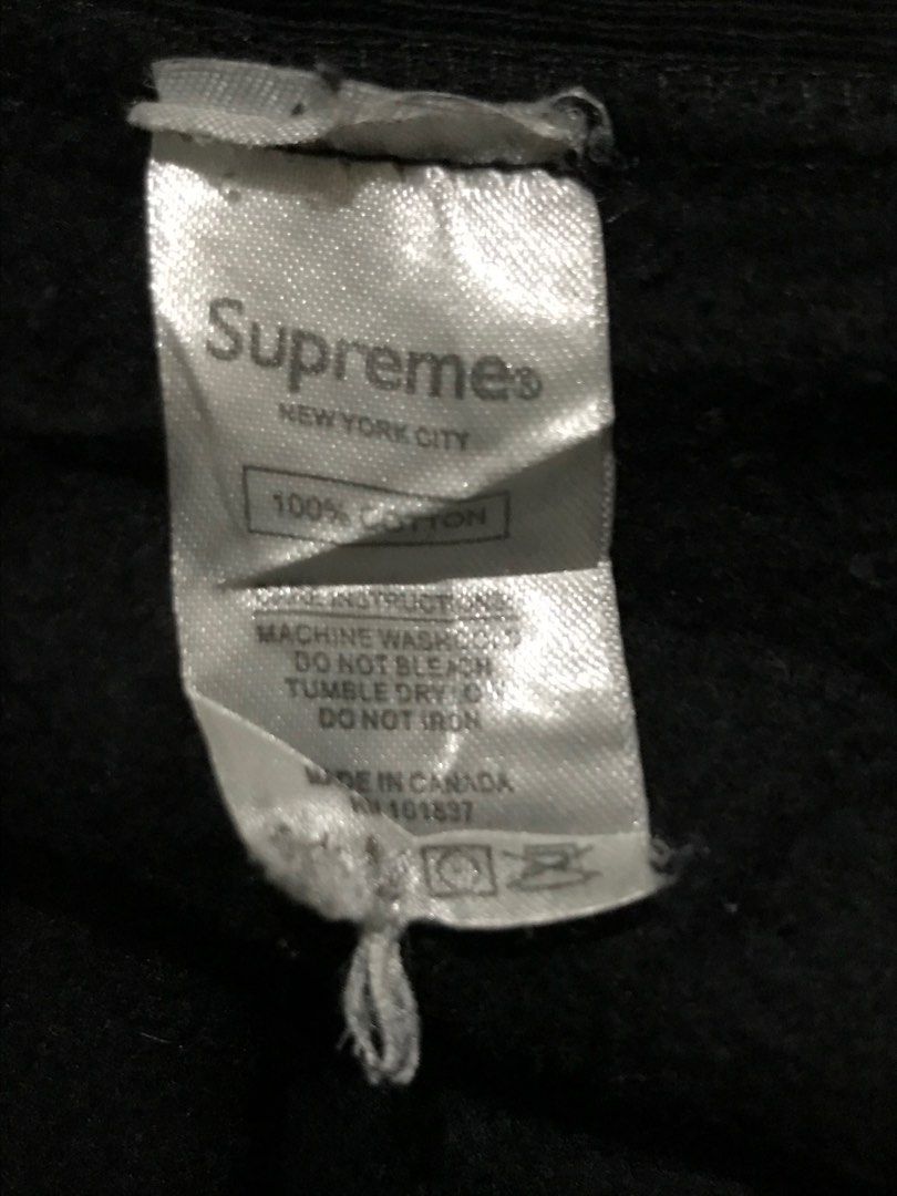 SUPREME EMBROIDERED DESIGN LOGO SCRIPT on Carousell