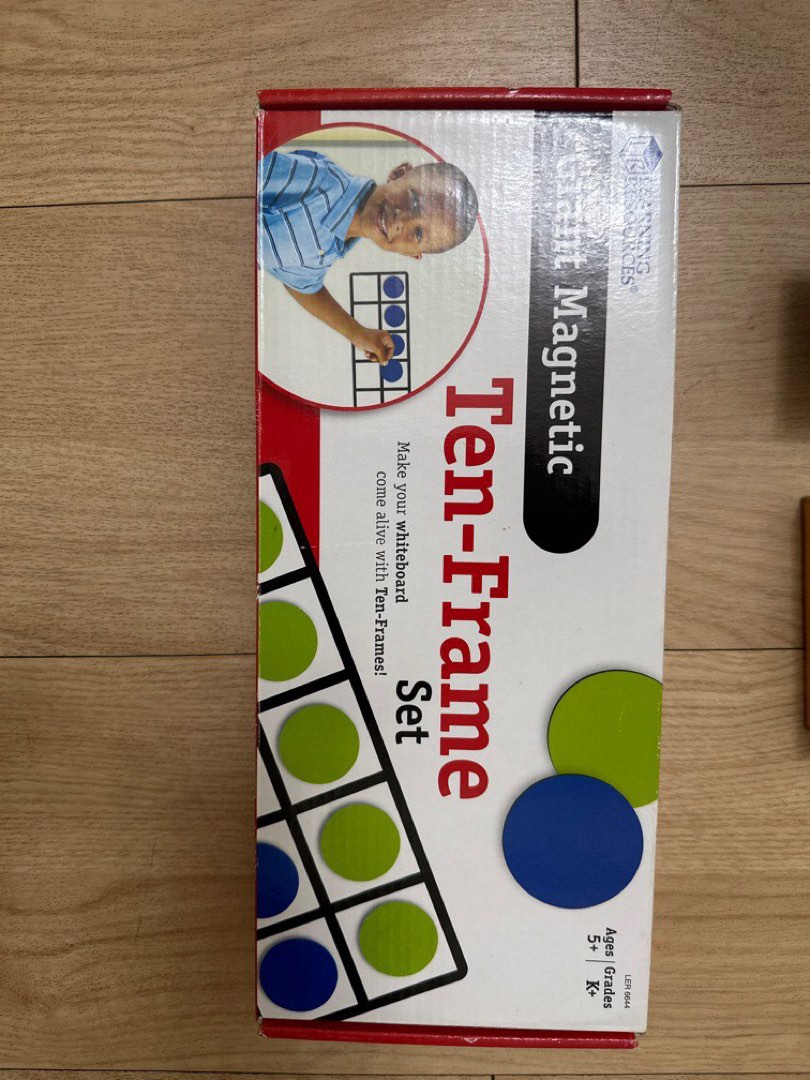 Ten frame, train ten frame, foam corm frame, Hobbies & Toys, Toys ...