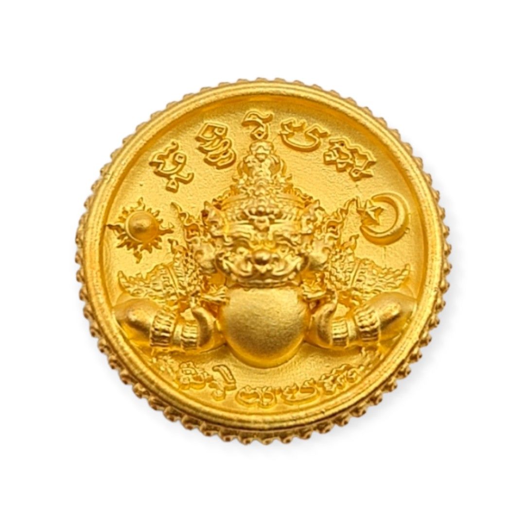 Thai amulet phra rahu duang sethtee, phra aj aunnop, bring wealth ...