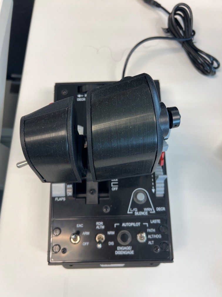 Thrustmaster Hotas Warthog A10C Throttle, Video Gaming, Gaming ...