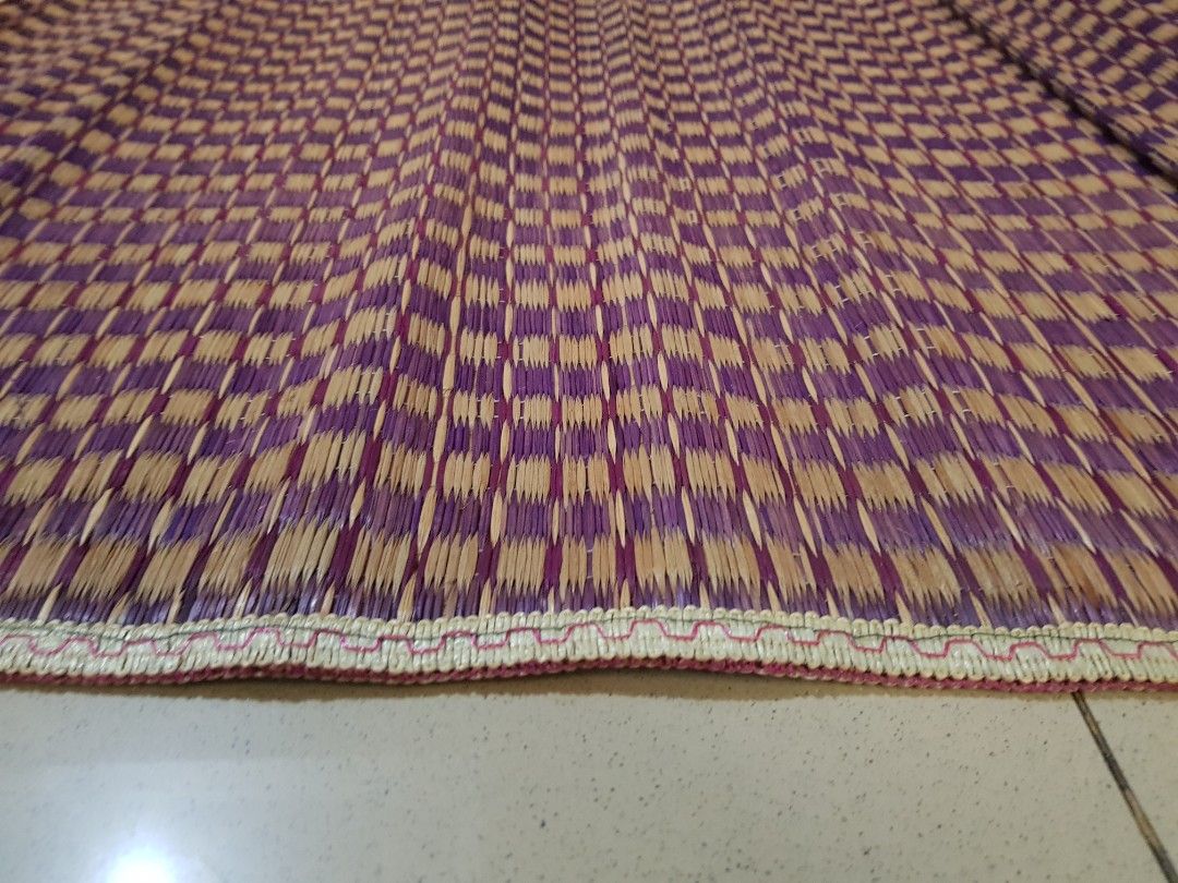 Tikar pandan 3 lipat 3×2,4 meter, Kitchen & Appliances di Carousell