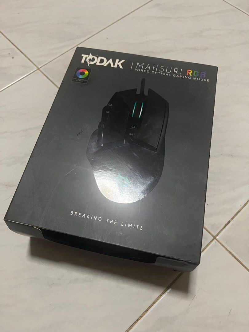 Todak Mahsuri RGB Wired Optical Gaming Mouse, Computers & Tech, Parts ...