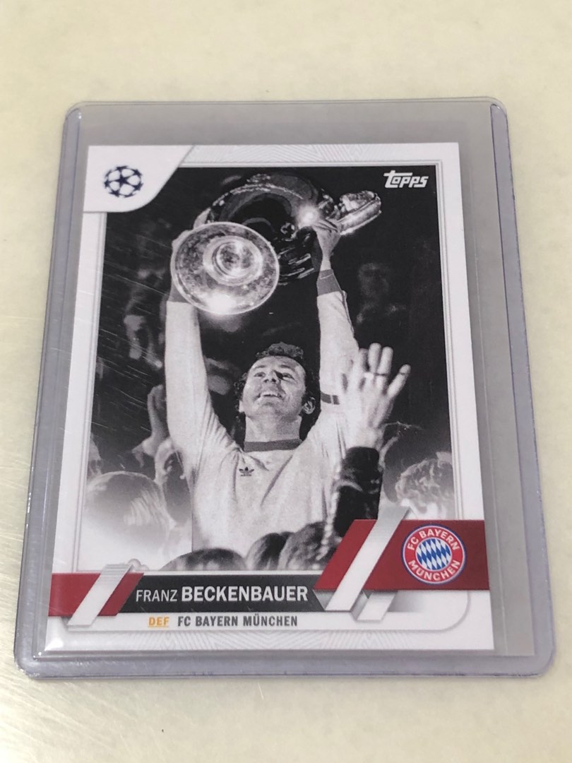 Topps UCC 2023 Image Variation card: Franz Beckenbauer, Hobbies & Toys ...