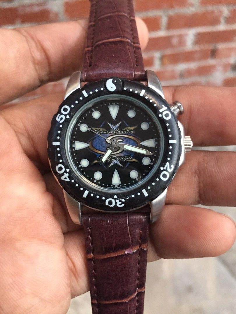 Town & Country Diver by ORIENT - Ada Lampu -, Men's Fashion, Watches ...