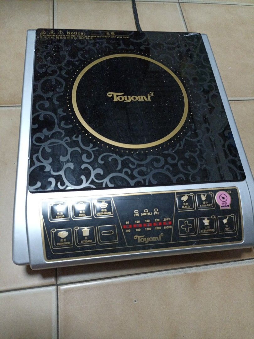 Toyomi Induction Cooker, TV & Home Appliances, Kitchen Appliances ...