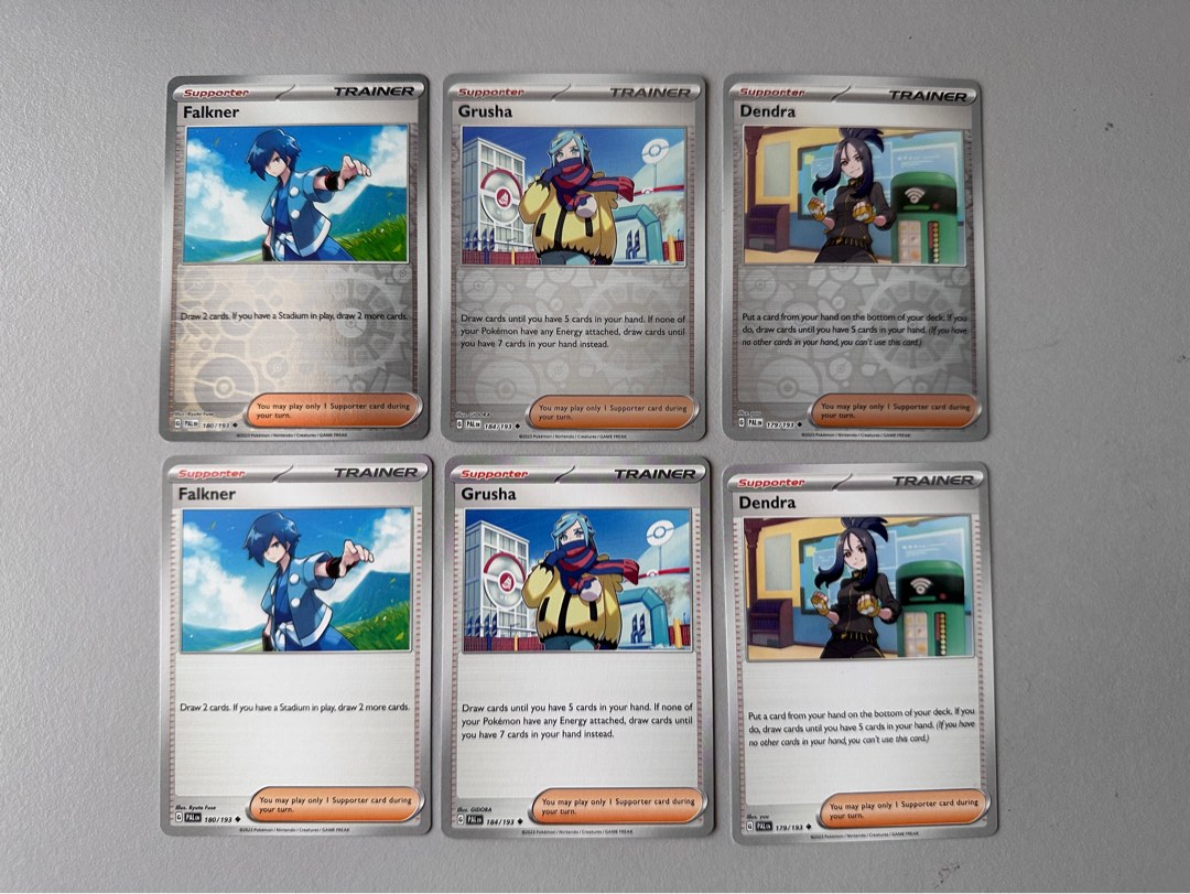 Trainer Supporter Single Card | PTCG Pokemon Cards Scarlet & Violet ...