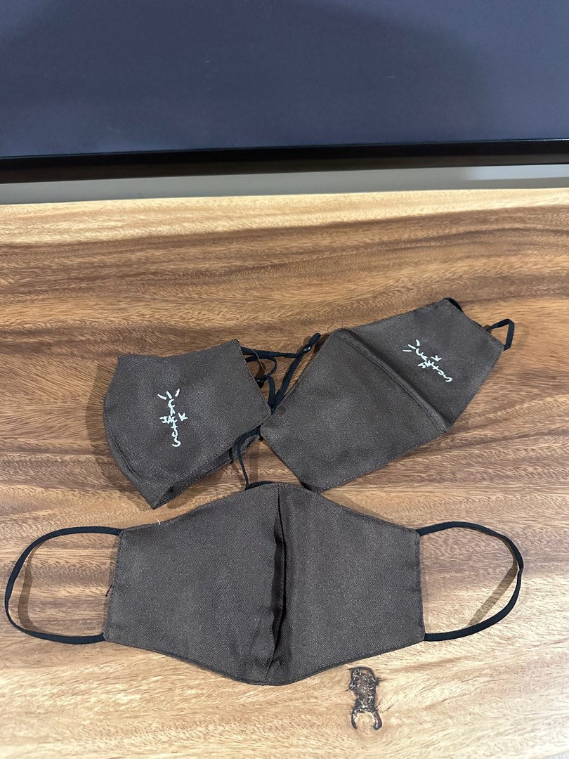Travis Scott mask, Health & Nutrition, Face Masks & Face Shields on ...