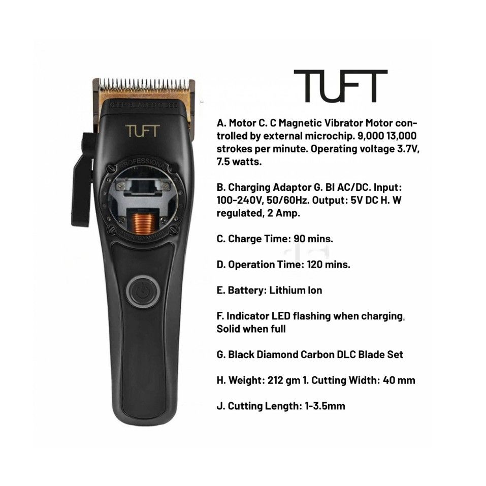 Tuft professional 2881 trimmer and 2882 clipper +Free gift, Beauty ...