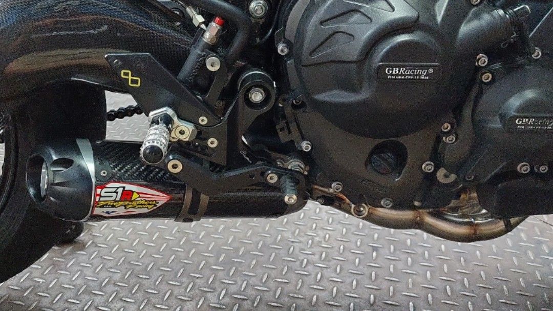 Two brothers S1R carbon full exhaust for mt09/tracer900/xsr900 v1 and 2 ...