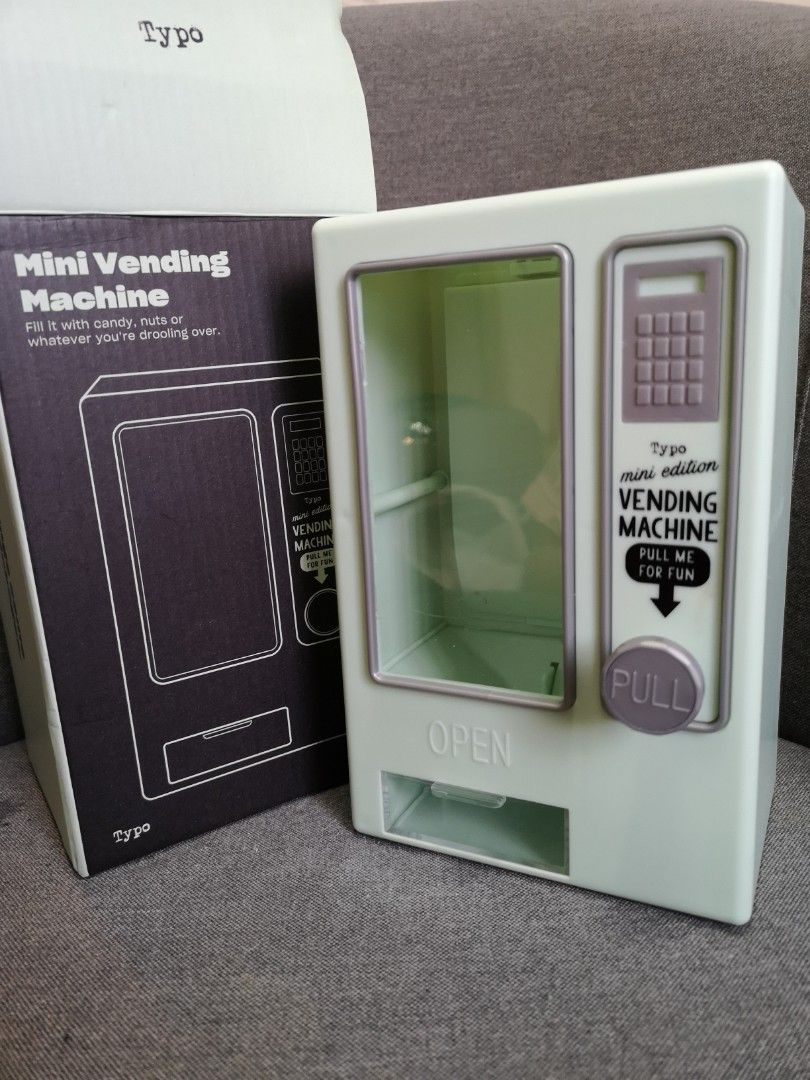 typo mini vending machine, Furniture & Home Living, Kitchenware ...