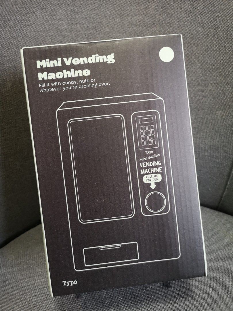 typo mini vending machine, Furniture & Home Living, Kitchenware ...