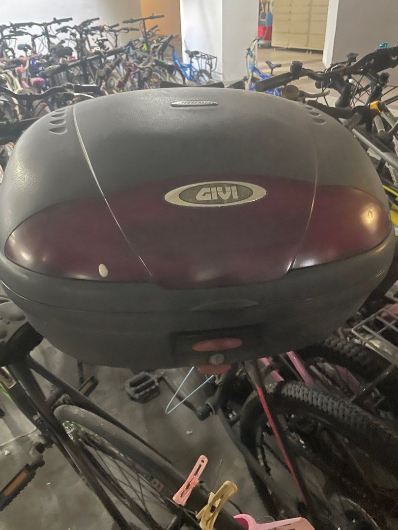 Used rear box with rack & base, Motorcycles, Motorcycle Accessories on ...