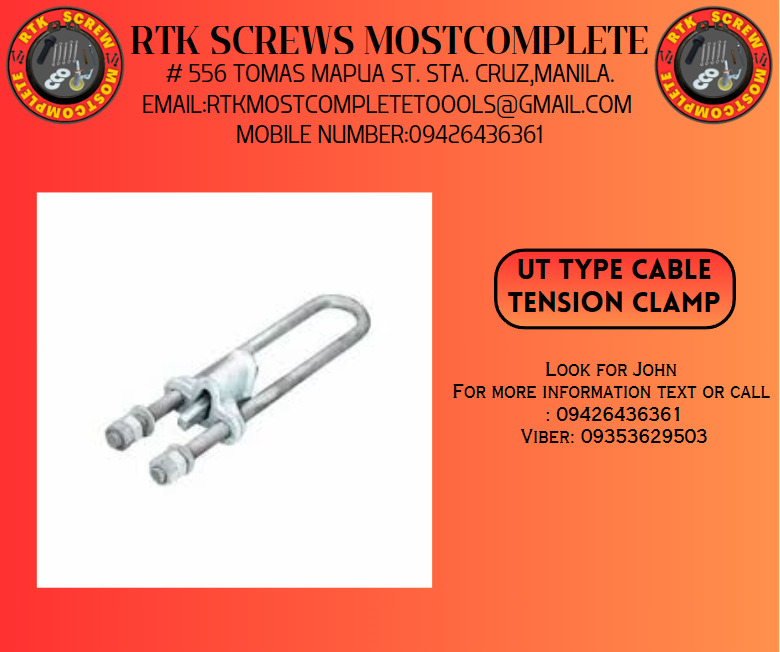 UT Type Cable Tension Clamp on Carousell