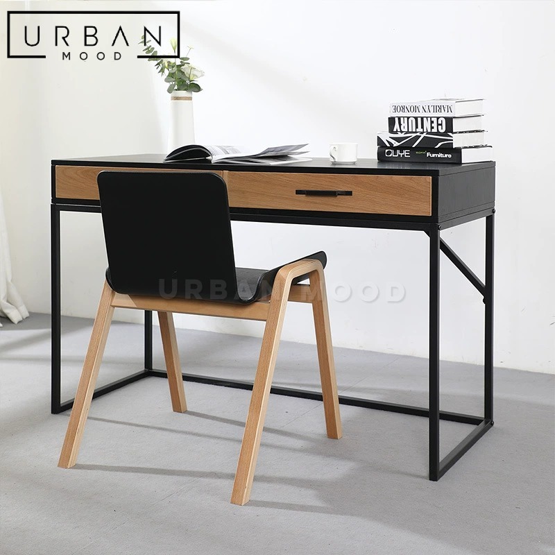 VAULT Industrial Study Table, Furniture & Home Living, Furniture ...