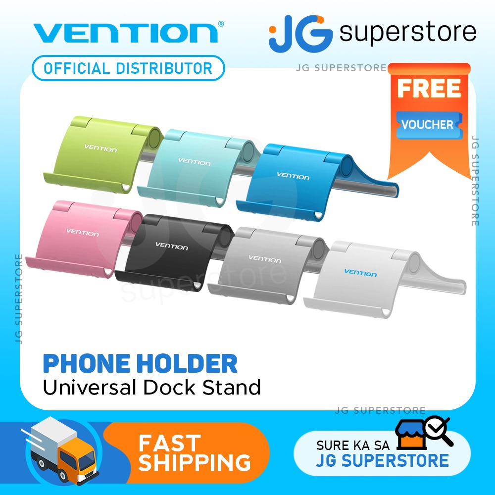 Vention Phone Holder Foldable Desk Stand for Mobile Smartphone Tablet ...