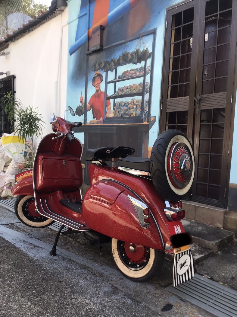 Vespa, Motorcycles, Motorcycles for Sale, Class 2B on Carousell